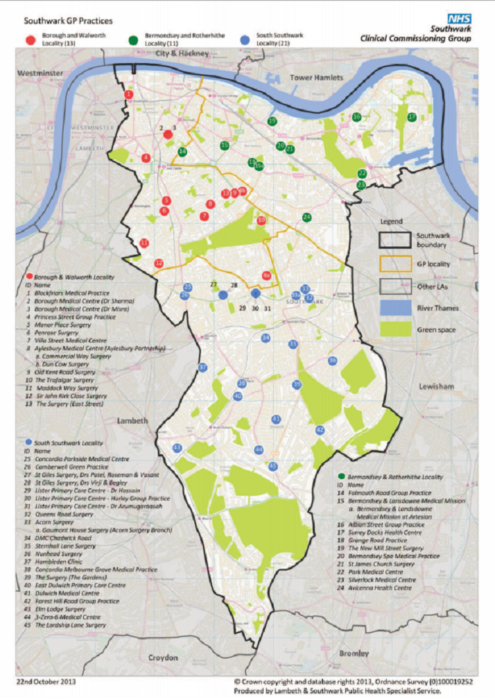 Southwark GP Practices | Southwark Local Offer